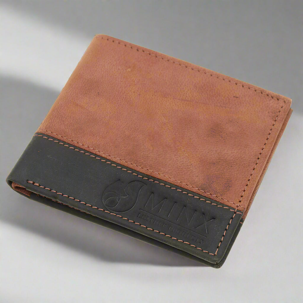 Jerry Leather Men's Wallet – Minx Leather SA